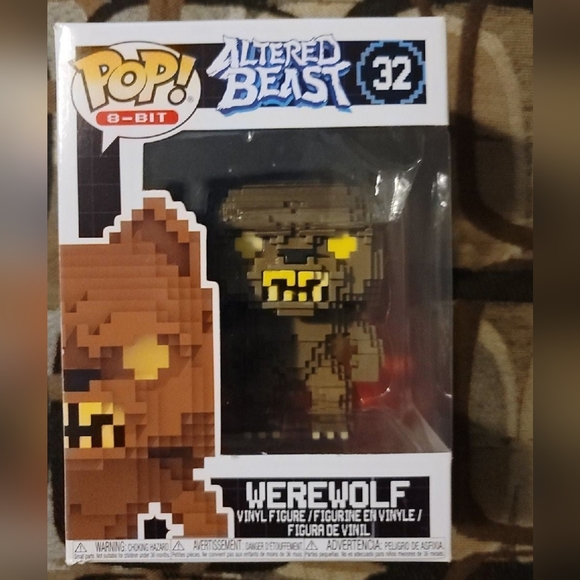Funko | Other | Funko Pop 8bit Altered Beast Werewolf 8bit 32 | Poshmark